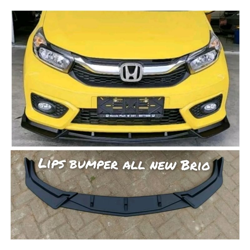 Jual FRONT LIPS BUMPER WINGLET ALL NEW BRIO | Shopee Indonesia