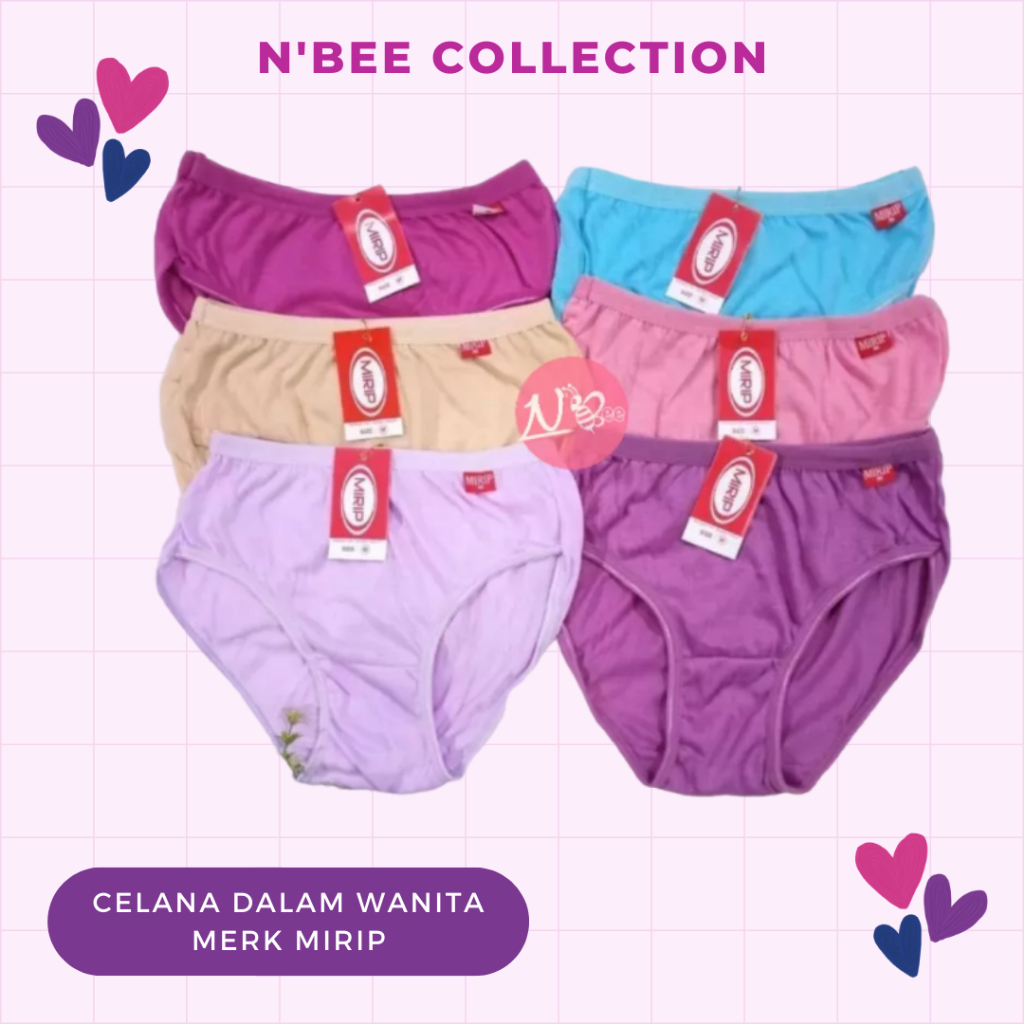 Jual CD MIRIP | Celana dalam wanita polos 1pcs | Shopee Indonesia