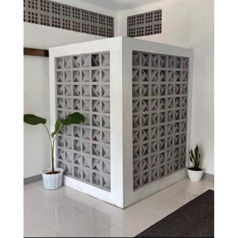 Jual Roster beton, roster dinding tipe arrow 3D dua muka | Shopee Indonesia