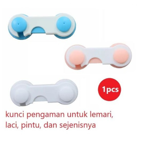 Jual [CUTIE BABY] Pengaman Laci Lemari / Pengait Pintu Lemari Safe Lock ...