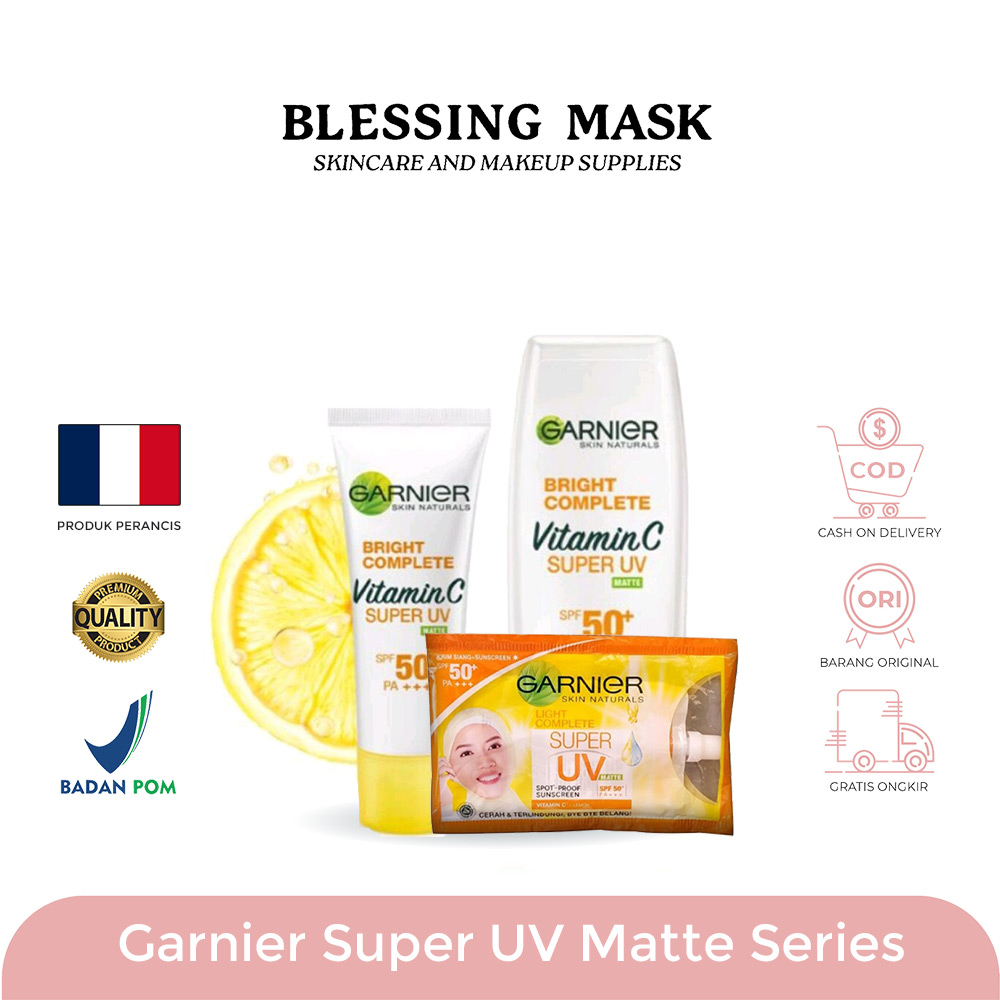 Jual Garnier Super UV Spot-proof Sunscreen SPF 50+ PA+++ – 7mL | 15mL ...