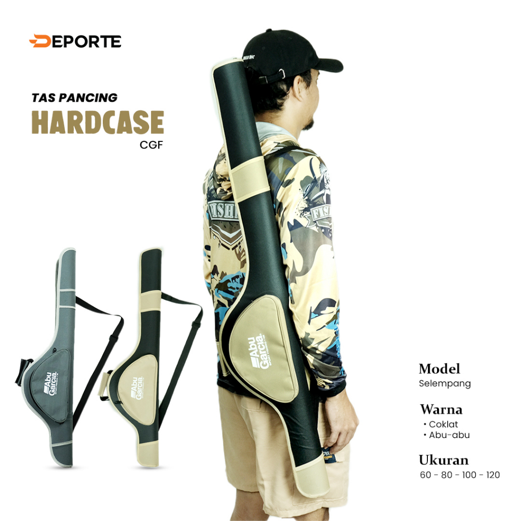 Jual Tas Pancing CGF Hardcase Fiber 1 Set Joran Anti Air Ukuran 60 80 ...