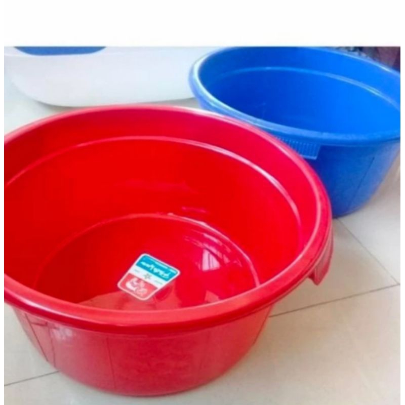 Jual Bak plastik merk komet ukuran 20 22 24/Bak mandi/ember bulat jumbo ...