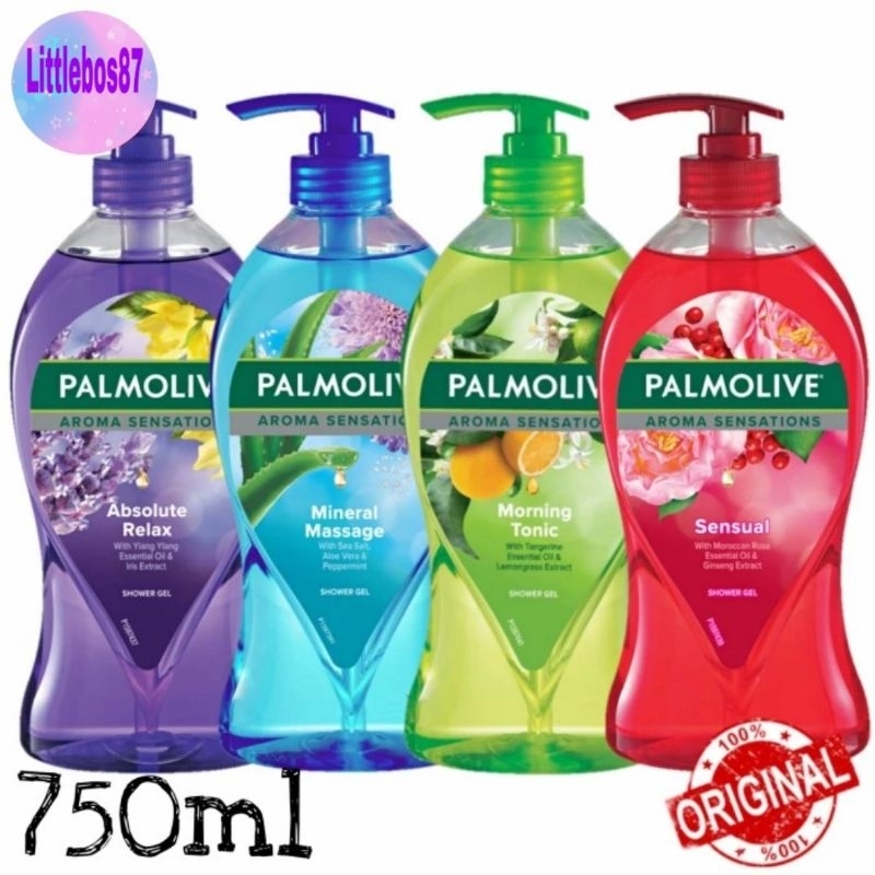 Jual Palmolive Aroma Sensations Shower Gel 750ml All Varian Sabun Mandi ...