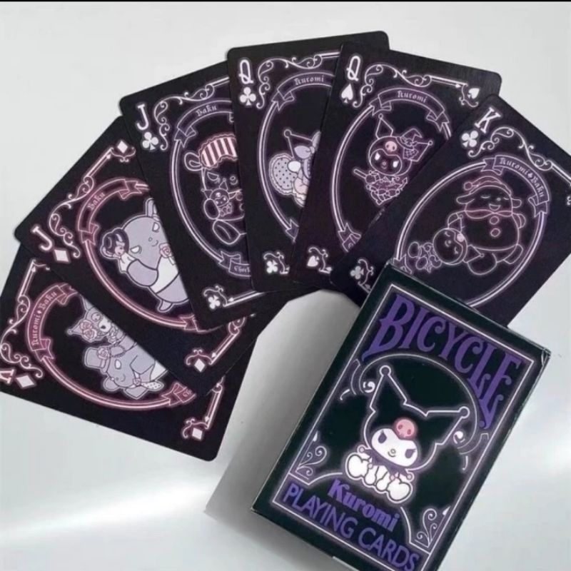 Jual Playing Card Deck Sanrio Kartu Remi Poker Kuromi Playing Cards ...