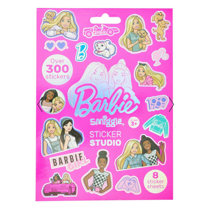 Jual SMIGGLE BARRBIE STICKER BOOK - STICKER BARBIE SMIGGLE | Shopee ...