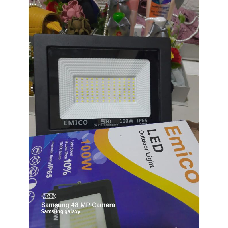 Jual lampu sorot emico 100 watt | Shopee Indonesia