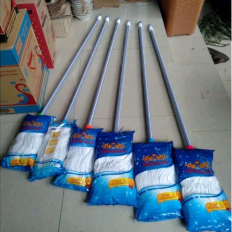 Jual pel lantai jumbo besar merk dragon/pel lantai kain katun/pel serba ...