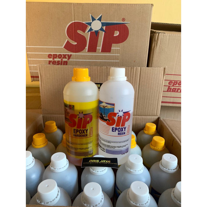 Jual LEM EPOXY SIP BESAR 1KG(free bublewrap,kardus) | Shopee Indonesia