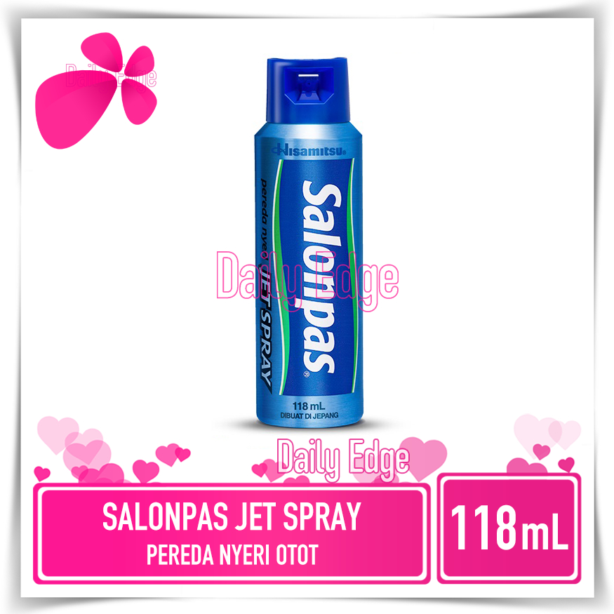 Jual Salonpas Jet Spray 118 mL Obat Semprot Pereda Nyeri Otot atau Kram ...