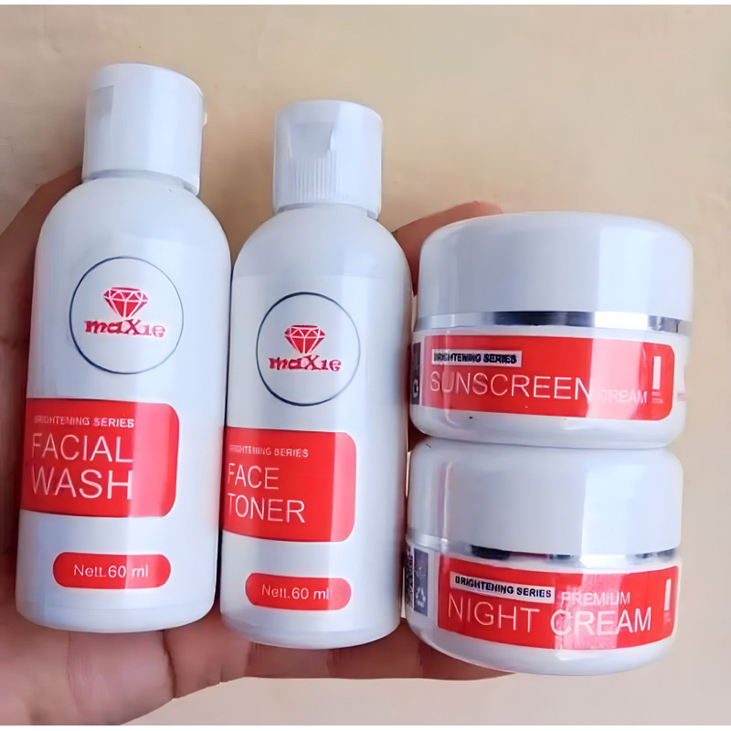 Jual Maxie Brightening Glow Series Maxie Skincare Krim Maxie Glowingnya ...