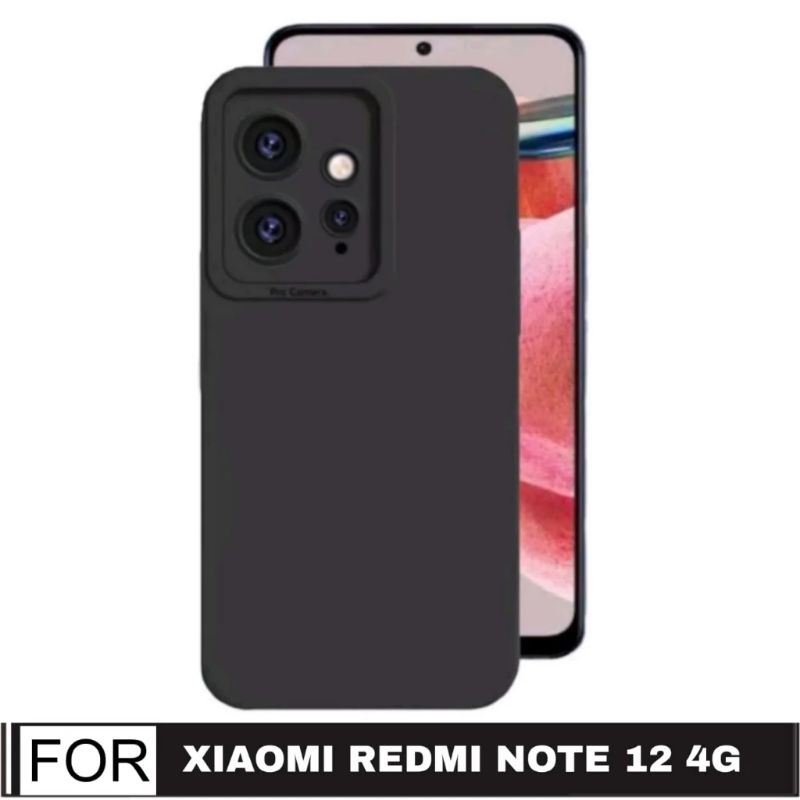 Jual softcase pro camera silikon XIOAMI REDMI NOTE 12 4G case full ...