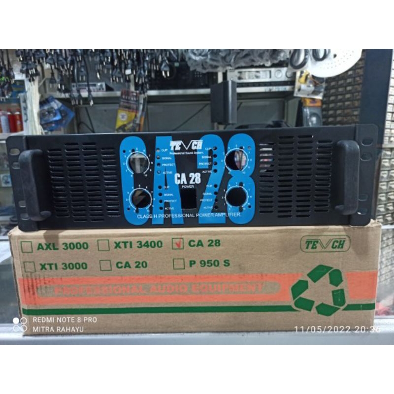 Jual BOX POWER CA28 CA 28 AMPLIFIER 4CHANNEL 4 CHANNEL 4CH - box saja ...