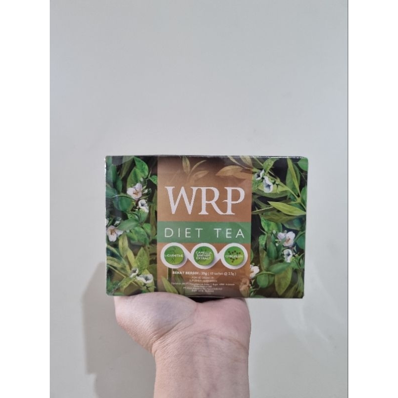 Jual WRP diet tea teh pack isi 10 sachet @2,5g | Shopee Indonesia