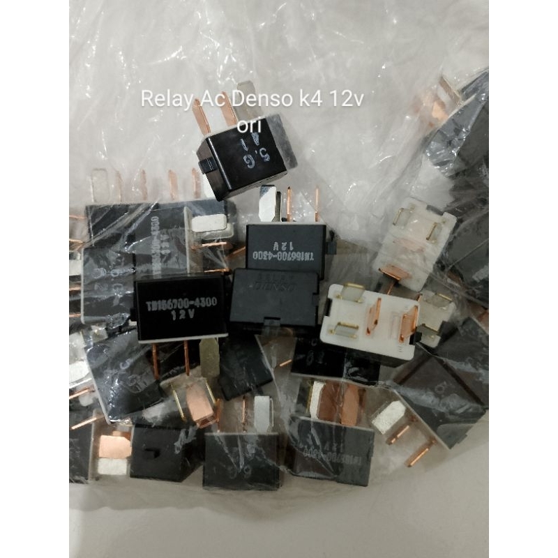 Jual Relay Denso wrn hitam ori k4 12v | Shopee Indonesia