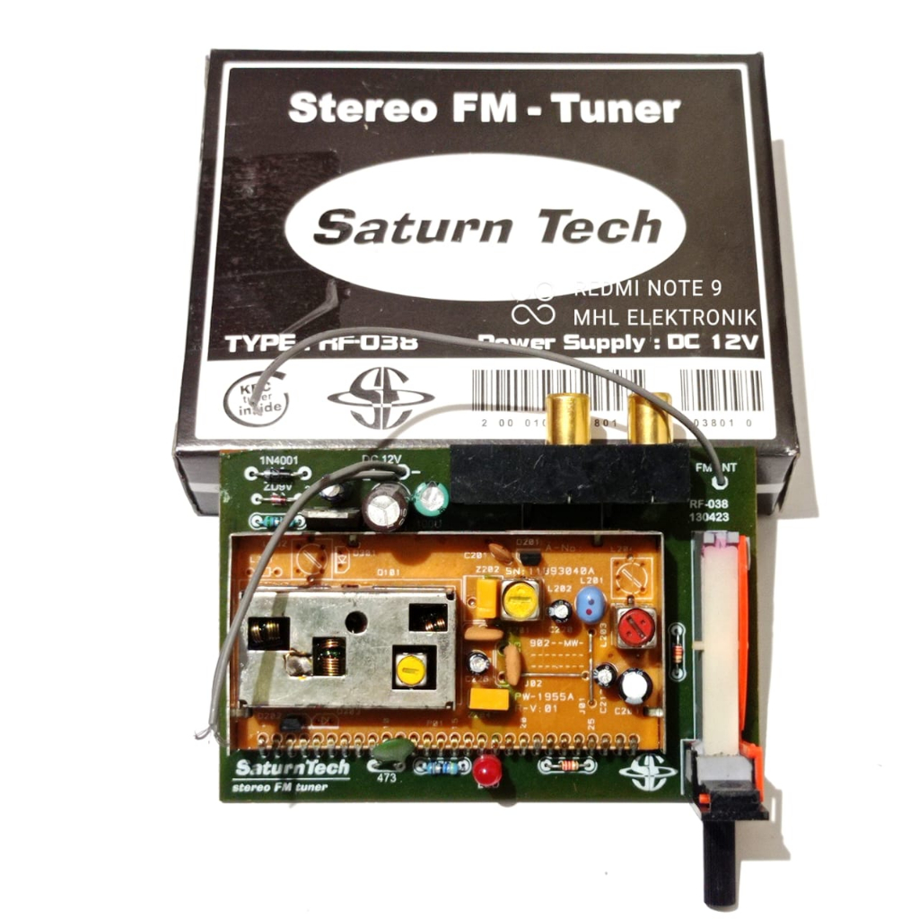 Jual Kit SaturnTech Stereo FM Tuner Tuner Fm Inside RF-038 | Shopee ...