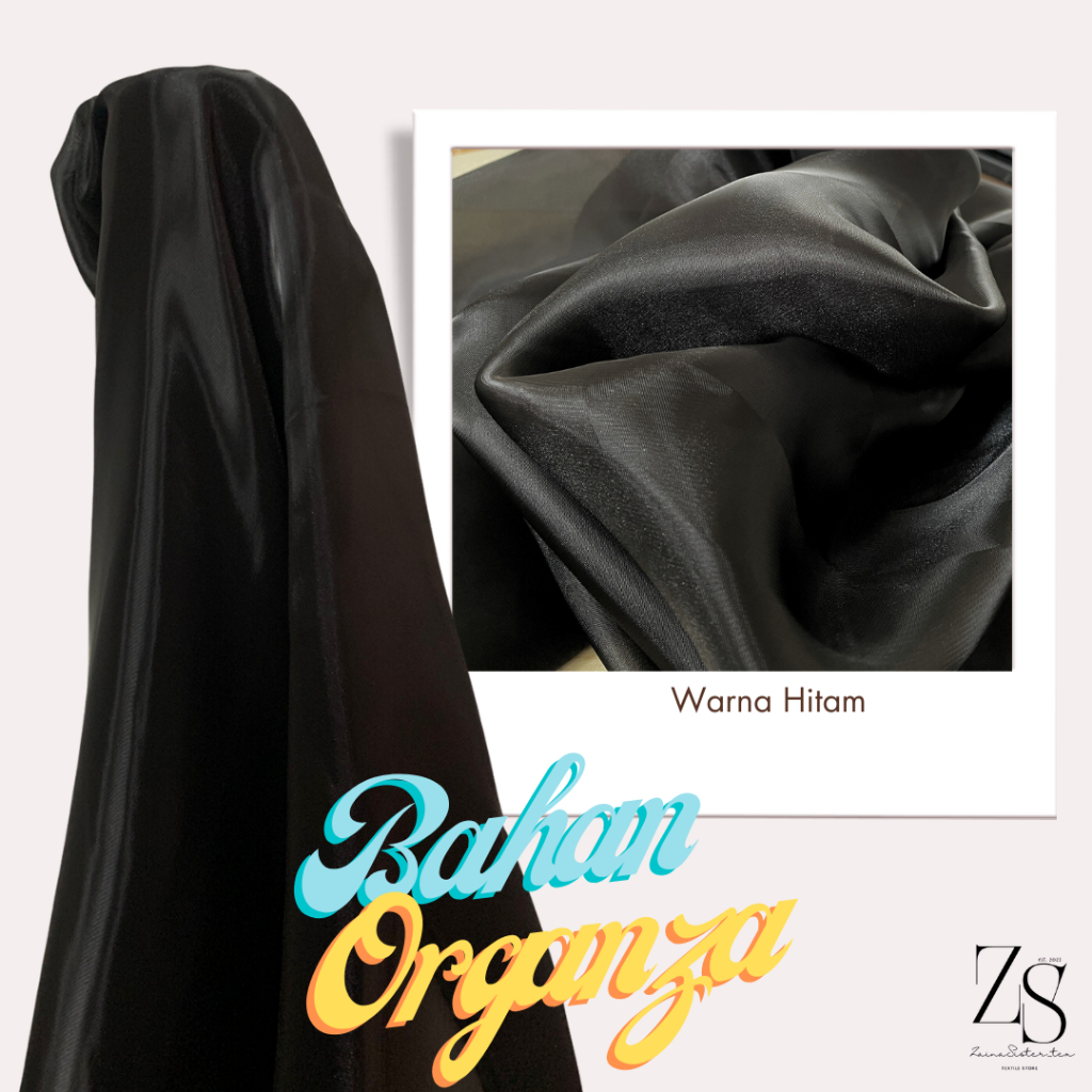 Jual Kain Organza Organdi Polos Premium Silk Kain Kaca 1/2 Meteran ...
