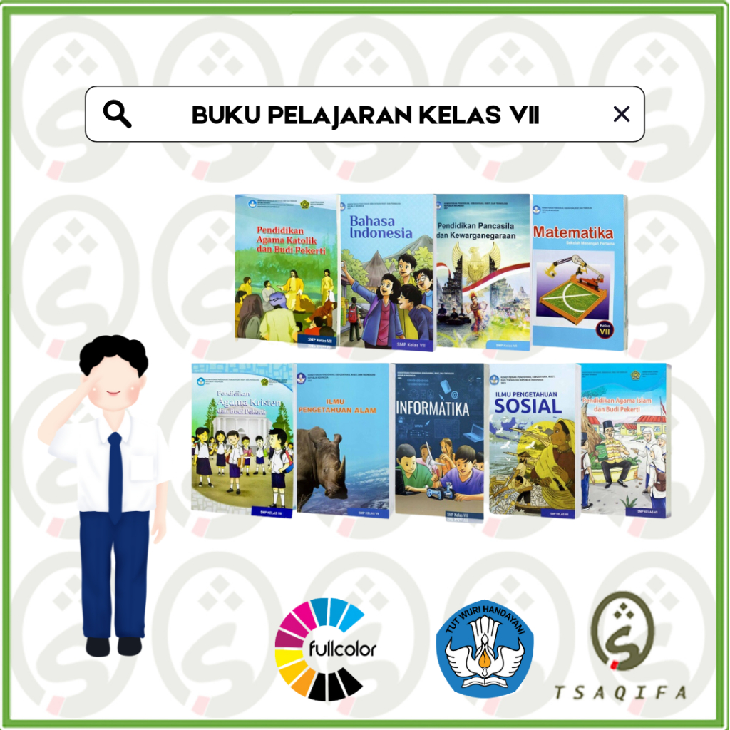 Jual BUKU PAKET KURIKULUM MERDEKA KELAS 7 SMP Buku Siswa Kurmer K 21 ...