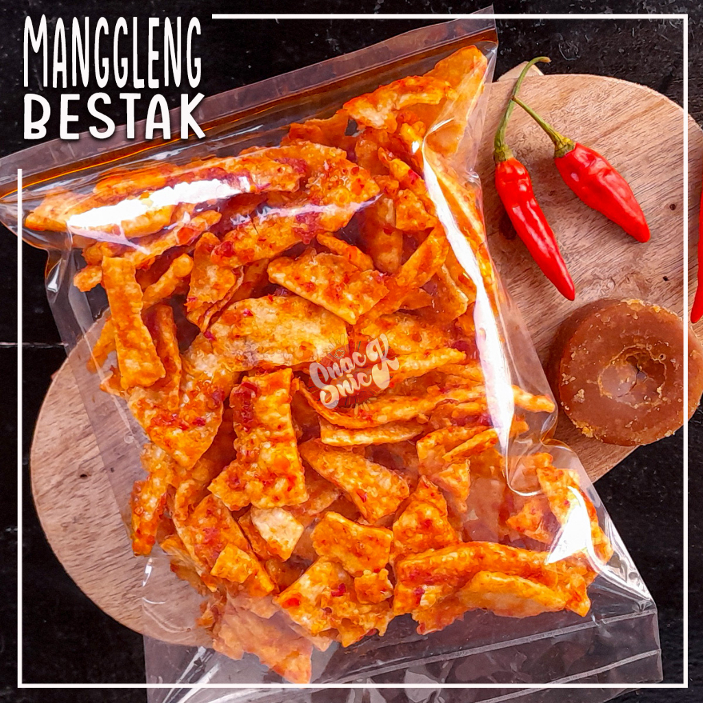 Jual KERIPIK SINGKONG PEDAS MANIS 250 gram MANGGLENG | Shopee Indonesia