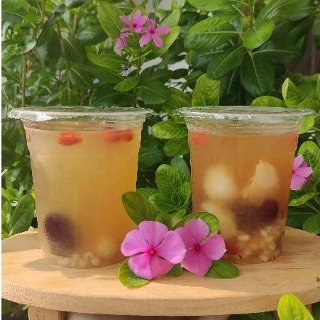 Jual peach gum dessert tao jiao / minuman herbal chinese drink / bird ...