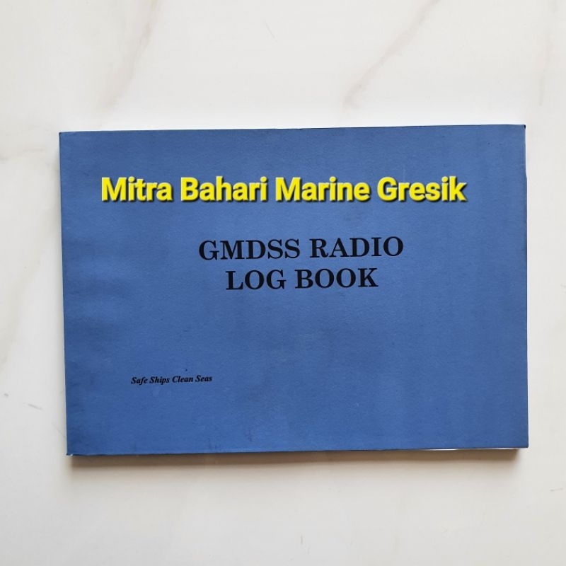Jual Buku Jurnal Radio GMDSS / GMDSS Radio Log Book | Shopee Indonesia