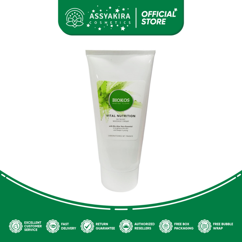 Jual Biokos Vital Nutrition Massage Cream 150gr | Shopee Indonesia