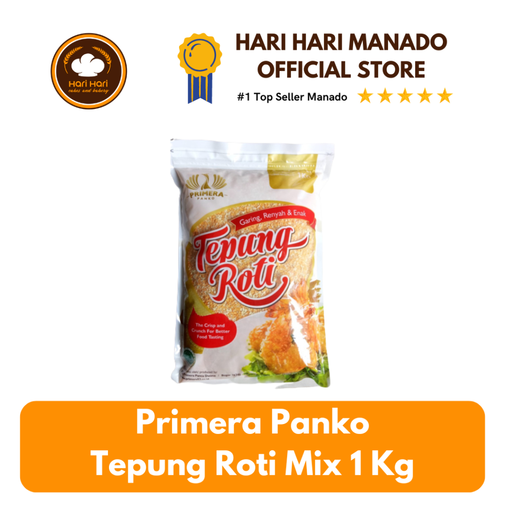 Jual Primera Panko Tepung Roti Mix 1kg | Shopee Indonesia
