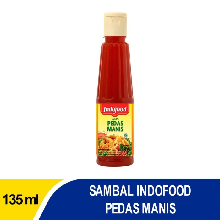 Jual INDOFOOD SAOS PEDAS MANIS 135ML | Shopee Indonesia