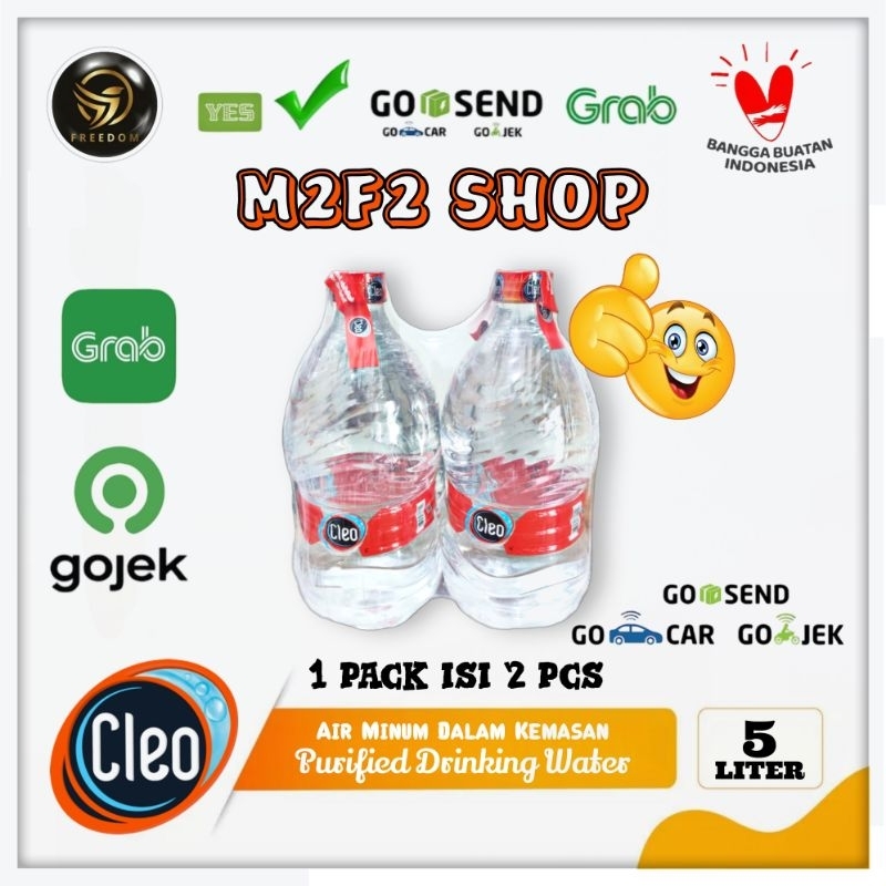 Jual Air Mineral Cleo Baby Galon + isi 5 liter Kemasan Pack (Khusus ...