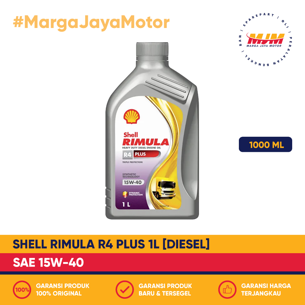 Jual Shell Rimula R4 Plus 15W-40 1L | Shopee Indonesia