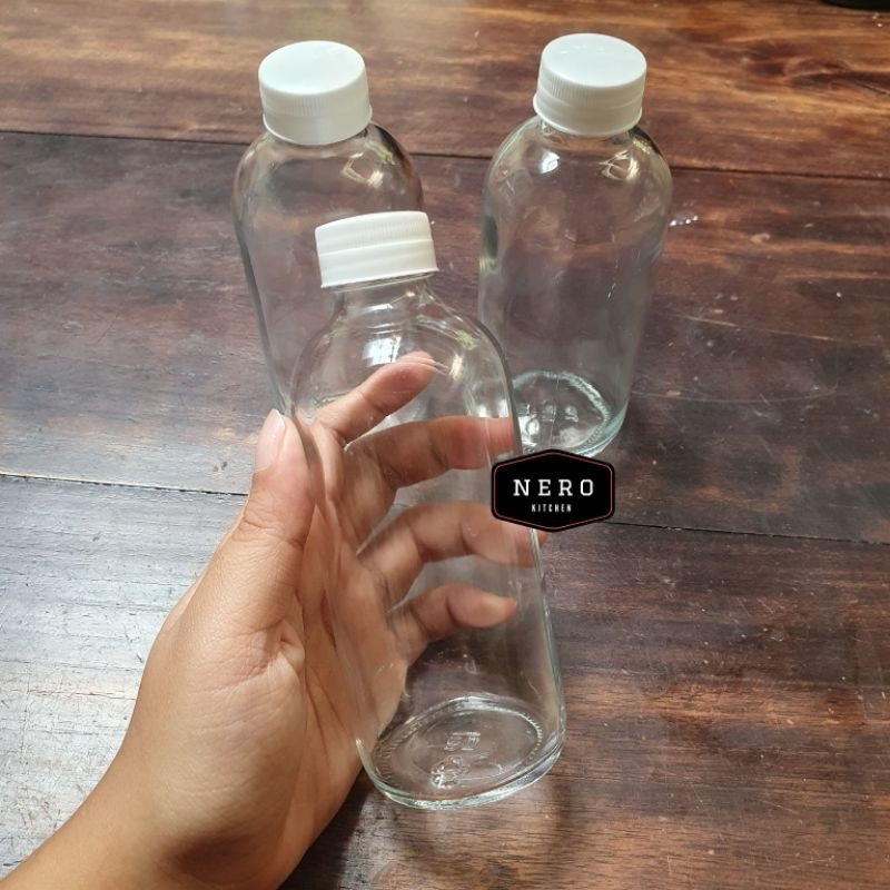 Jual Botol Kaca Alkohol 250ml / Kemasan Kaca / Botol Kaca / Milk Bottle ...