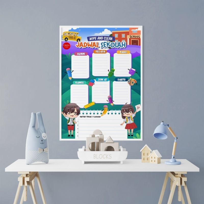 Jual POSTER EDUKASI | POSTER WIPE AND CLEAN | GROSIR POSTER EDUKASI WPC ...