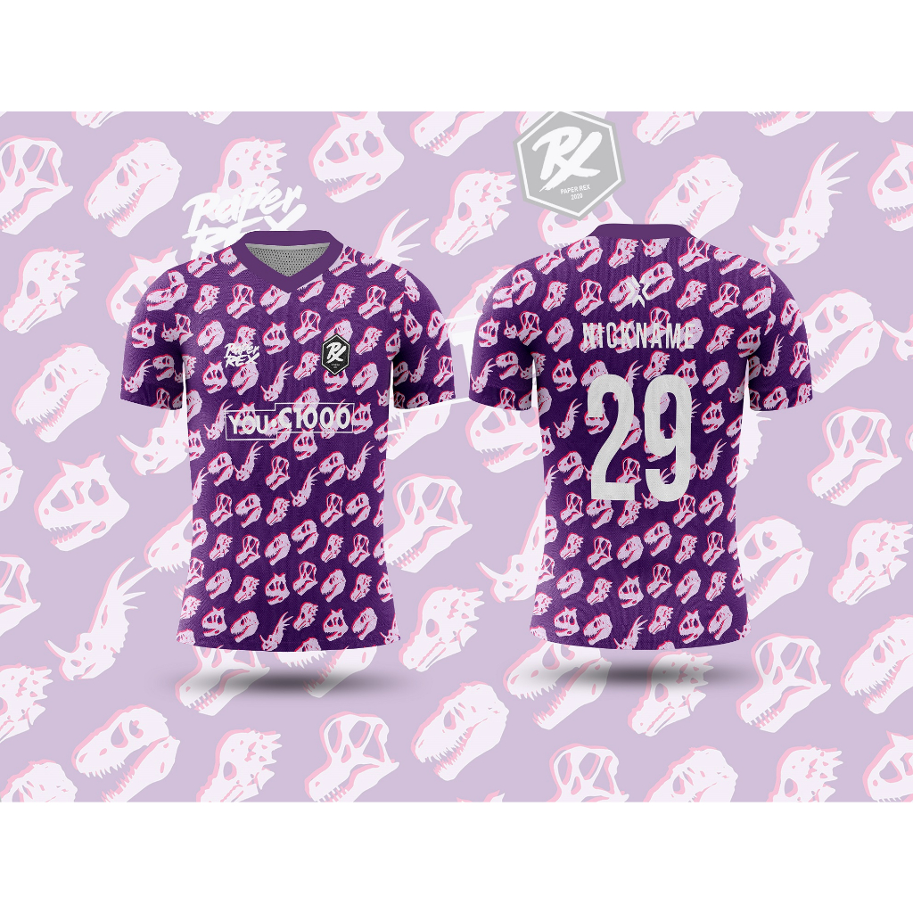 Jual Jersey V-NECK Gaming Esport Valorant Paper Rex Jersey 2023 Away ...