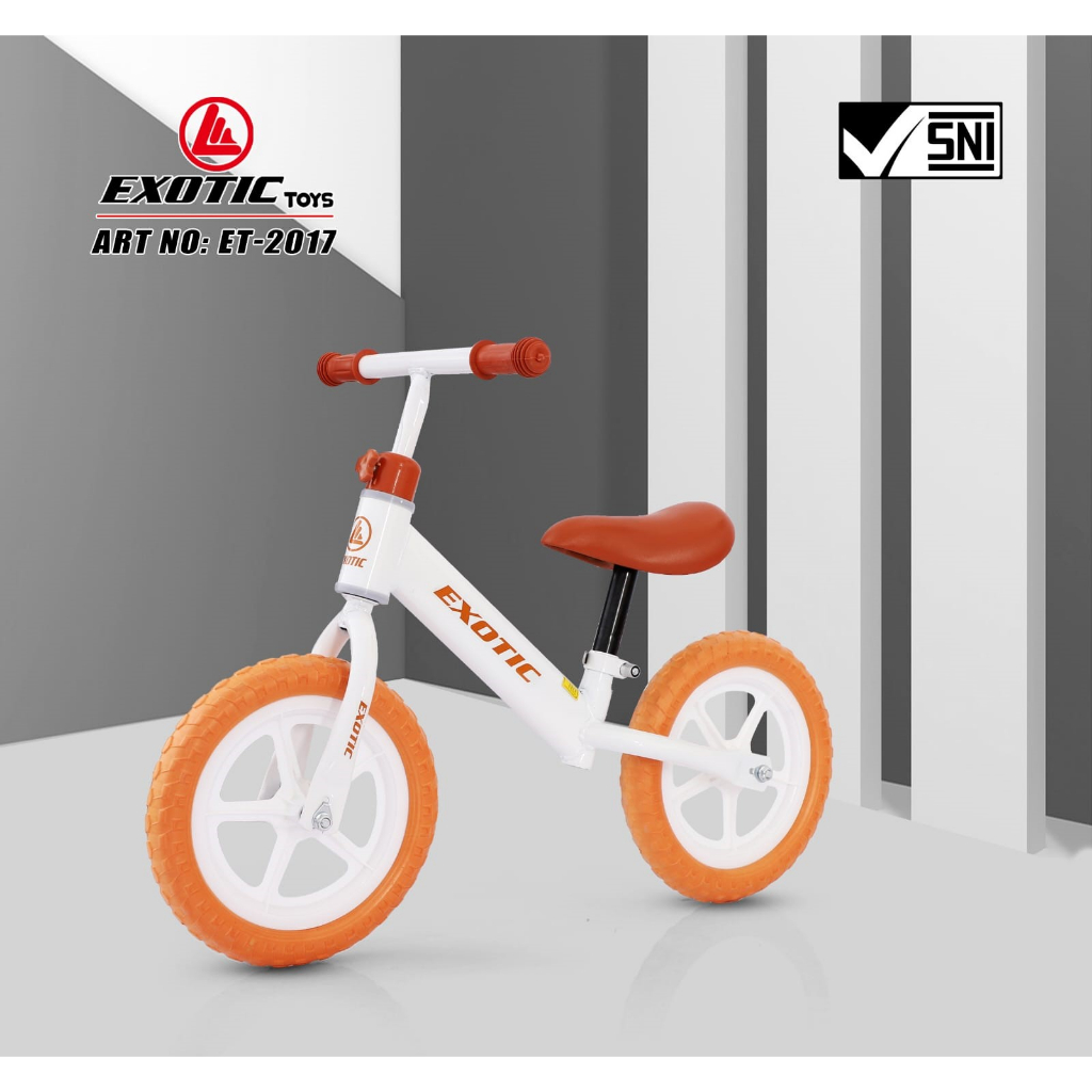 Jual MAINAN SEPEDA ANAK EXOTIC BALANCE BIKE ET-2017 - GOWES LAJU ...