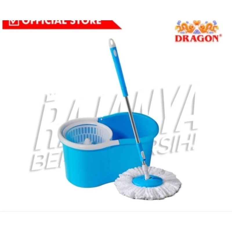 Jual (agenperabot) SPIN MOP DRAGON alat pel putar dragon ember pel ...