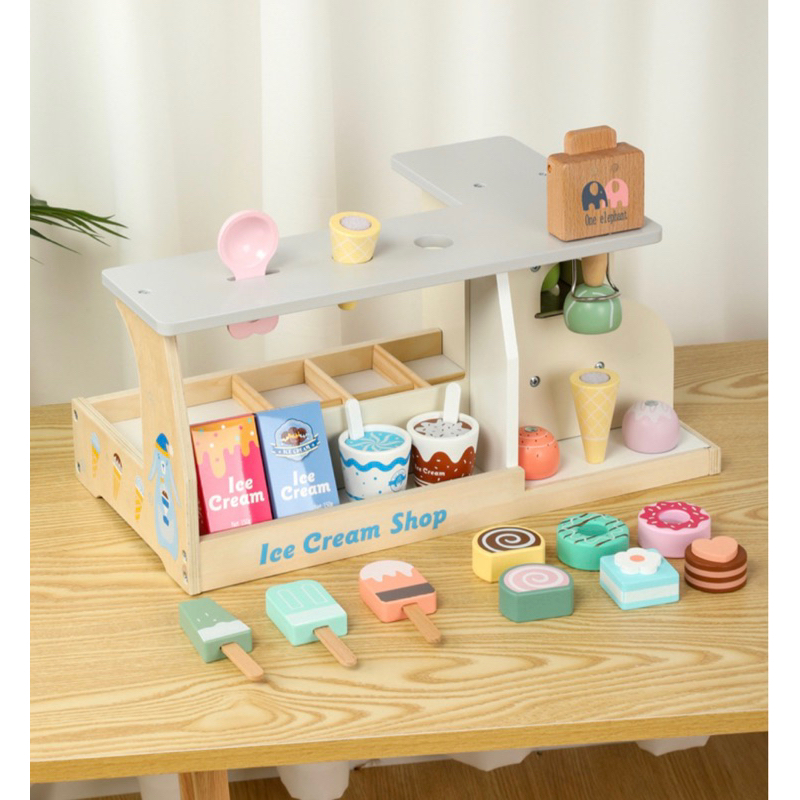 Jual ice cream MM mainan kayu ice cream toko eskrim / wooden toy ice ... Jual ice cream MM mainan kayu ice cream toko eskrim / wooden toy ice ...