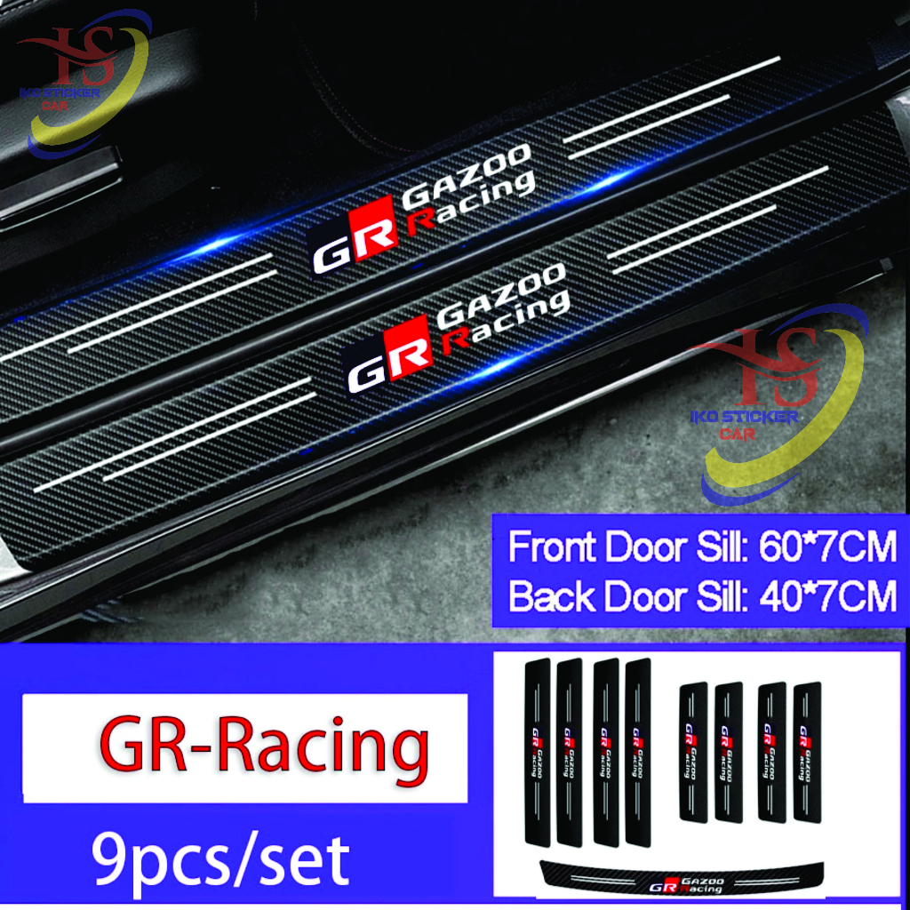 Jual Stiker Pelindung Goresan Pintu Mobil Bahan Kulit Serat Karbon ...