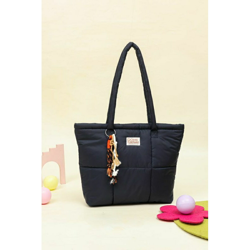 Jual SOUFFLE PUFFY BAG (PAKE RESLETING & FREE GANTUNGAN MACRAME WARNA ...