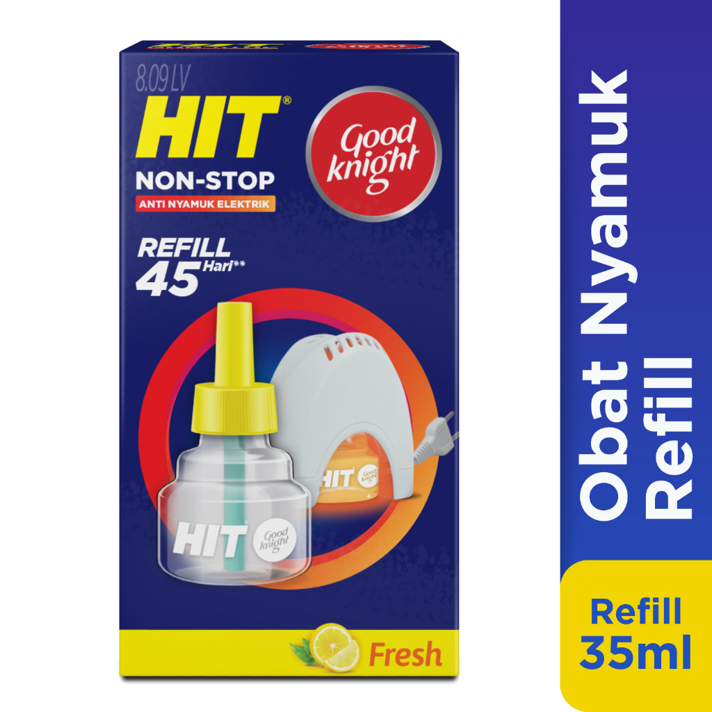 Jual Hit Good Knight Non Stop Refill Fresh 45 Hari | Shopee Indonesia
