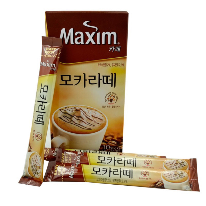 Jual MAXIM COFFEE 10 PC CAFE SERIES KOPI MIX KOREA INSTANT KOREAN FAV ...
