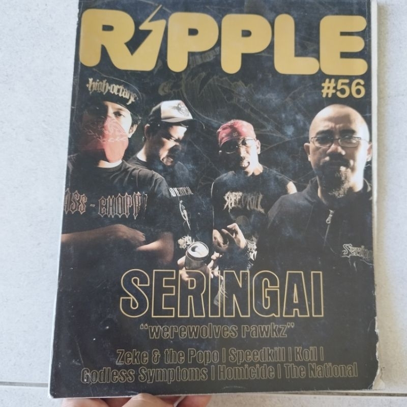 Jual Majalah Ripple cover SERINGAI, bubarnya Homicide, wawancara KOiL ... Jual Majalah Ripple cover SERINGAI, bubarnya Homicide, wawancara KOiL ...