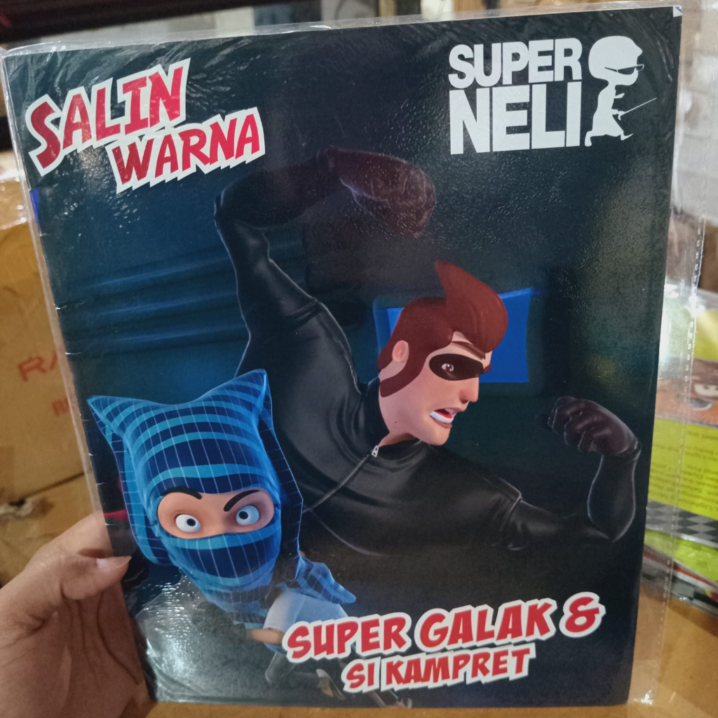 Jual BUKU ANAK super neli - salin warna : super galak dan si kampret ...
