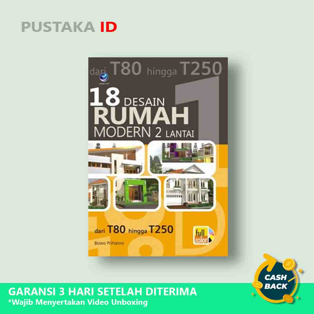 Jual Buku 18 Desain Rumah Modern 2 Lantai - Original | Shopee Indonesia
