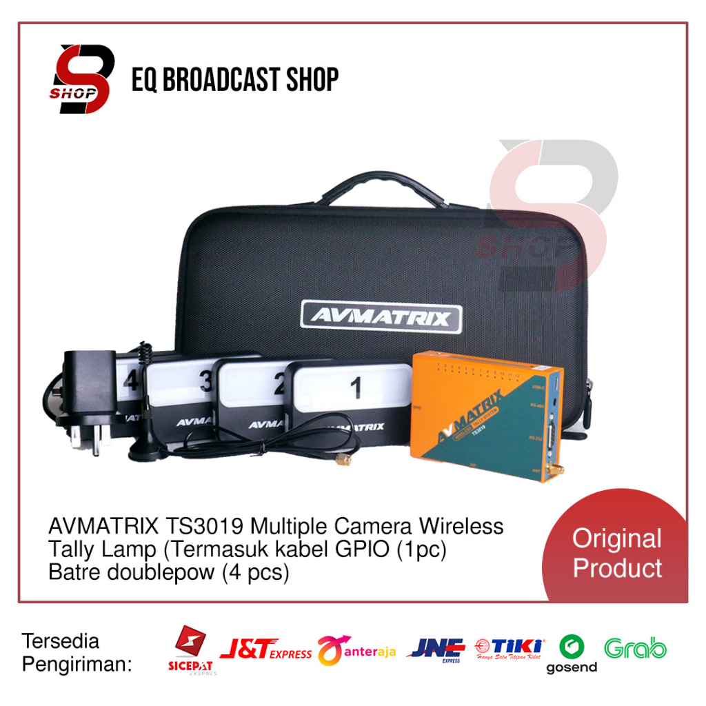 Jual AVMATRIX TS3019 Wireless Multi-Camera Tally System | Shopee Indonesia