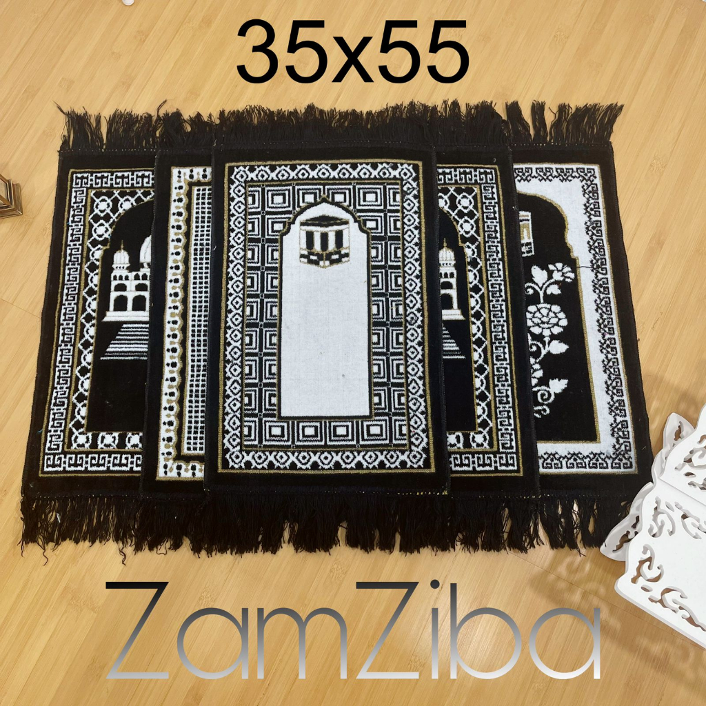 Jual Sajadah Kecil sajadah muka Sujud Khusus Hitam Ukuran 35x55 cm ...