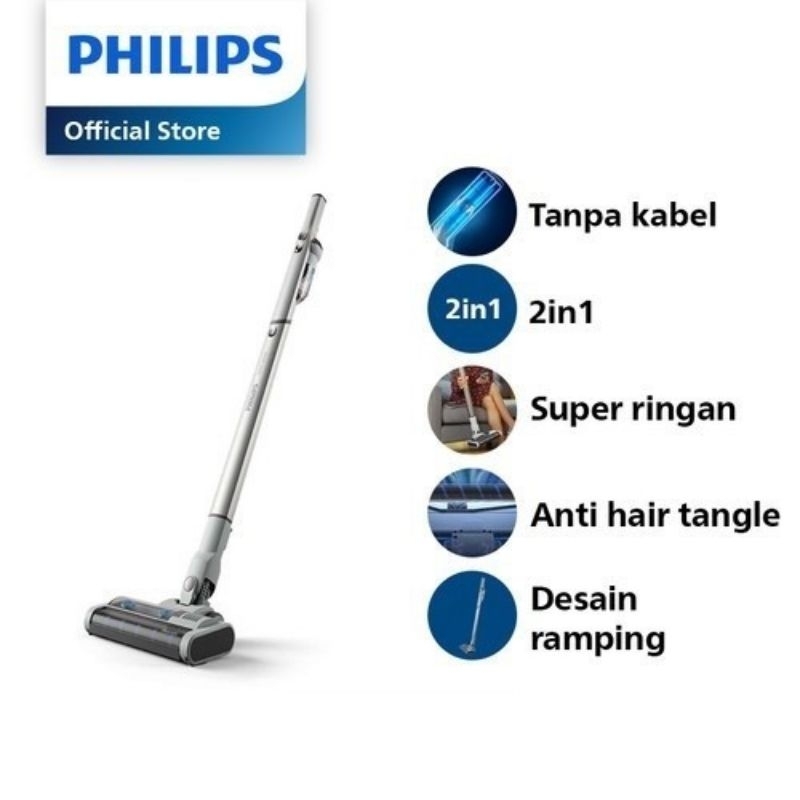 Jual PHILIPS CORDLESS WIRELESS STICK VACUUM FACUM VAKUM CLEANER 4000 ...