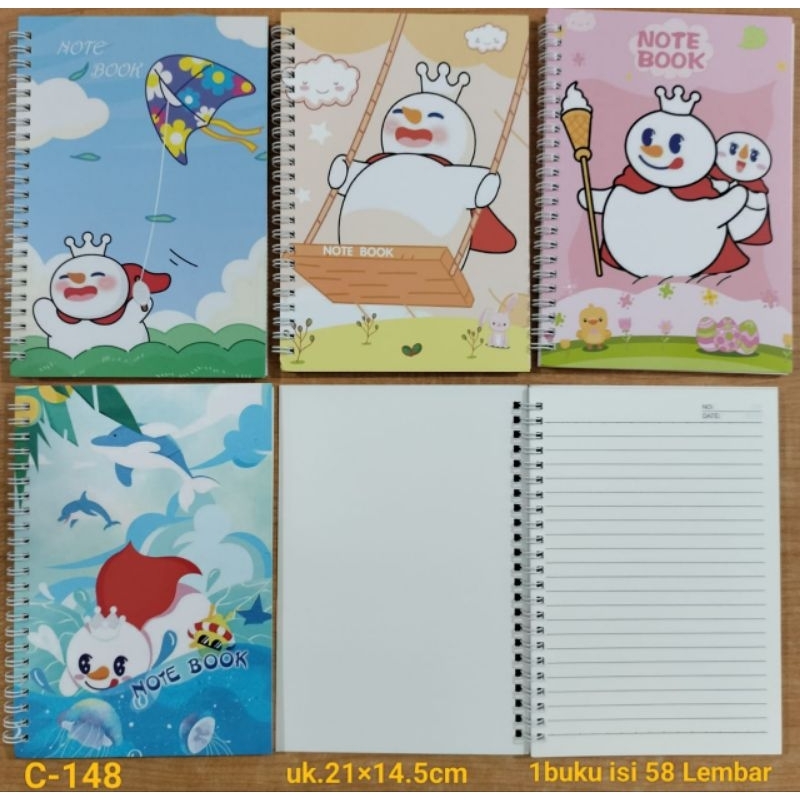 Jual buku notes A5 spiral mixue | Shopee Indonesia