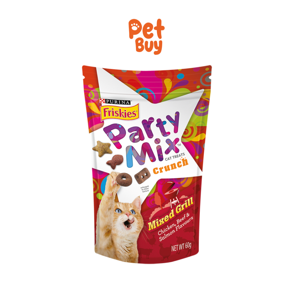 Jual Friskies Party Mix Red Mixed Grilled 60 gr | Shopee Indonesia