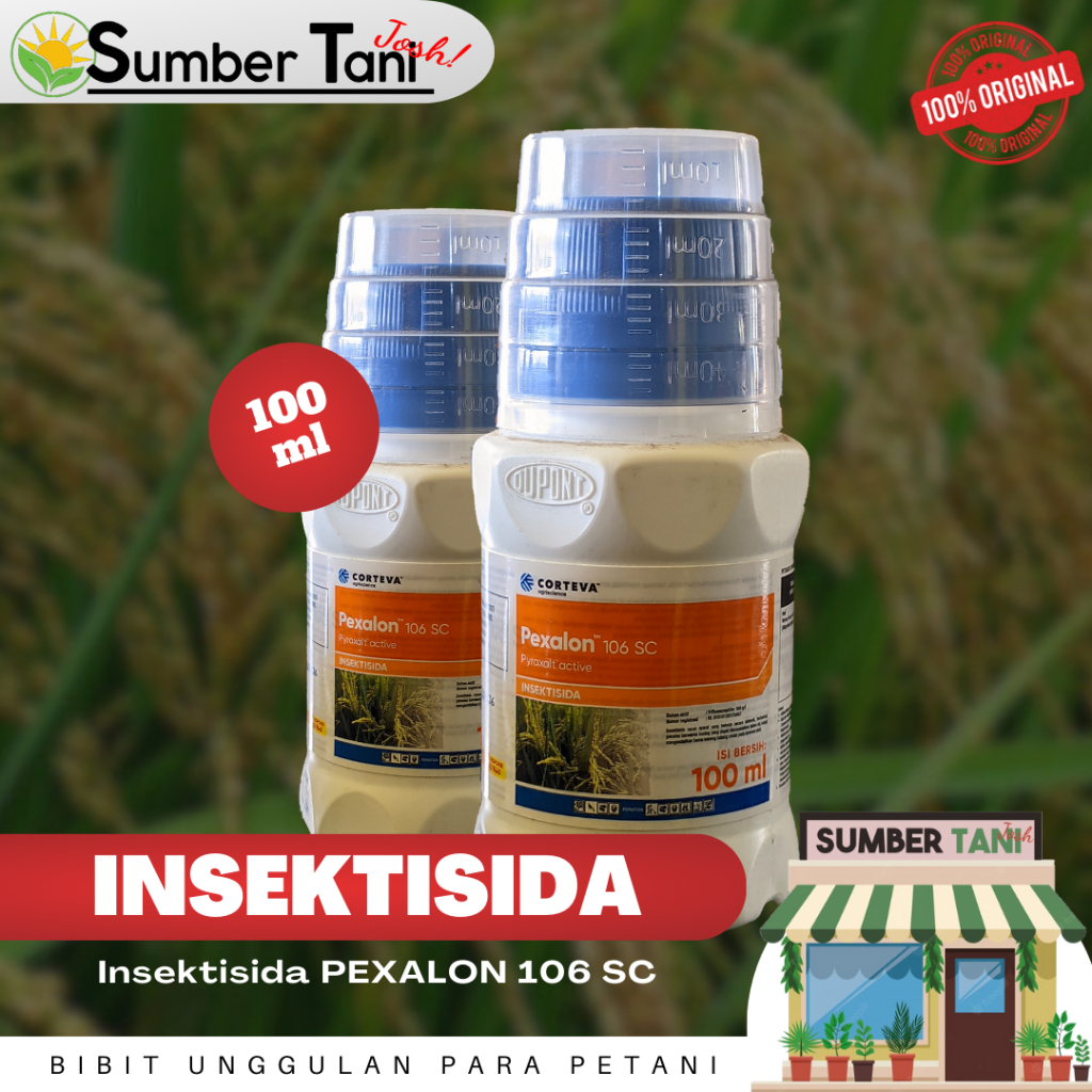 Jual Obat Hama Wereng Tanaman Padi Dupont PEXALON 106SC 100ml | Shopee ...