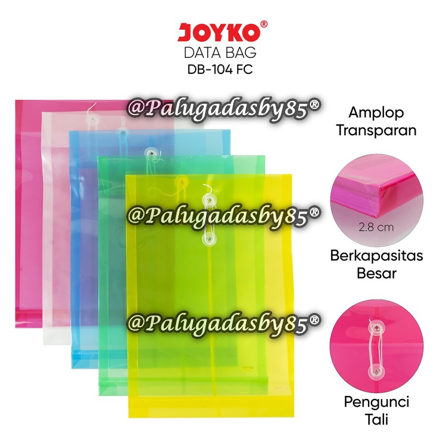 Jual (1 Biji) Map Tali Joyko DB-104 F4 Folio / Data Bag / Map / Tas ...